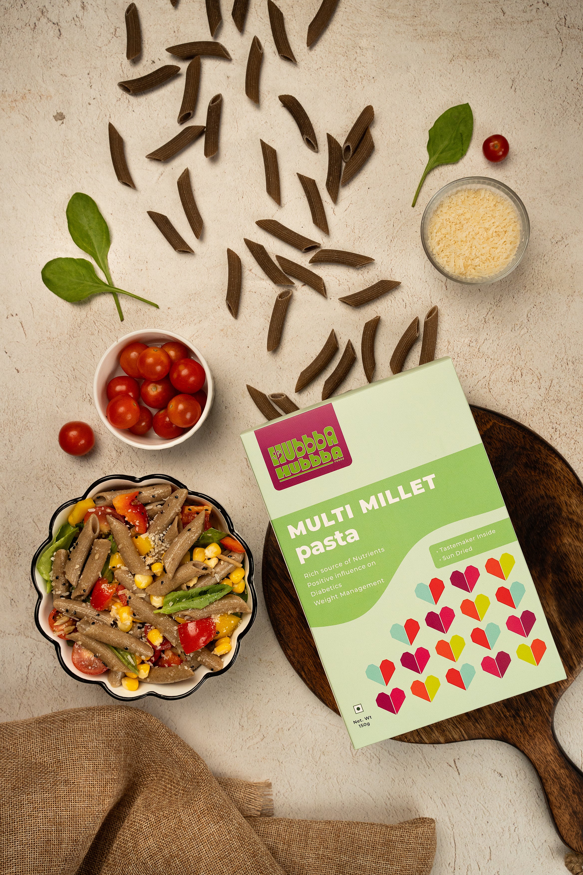 Multi Millet Pasta – Hubbba Hubbba